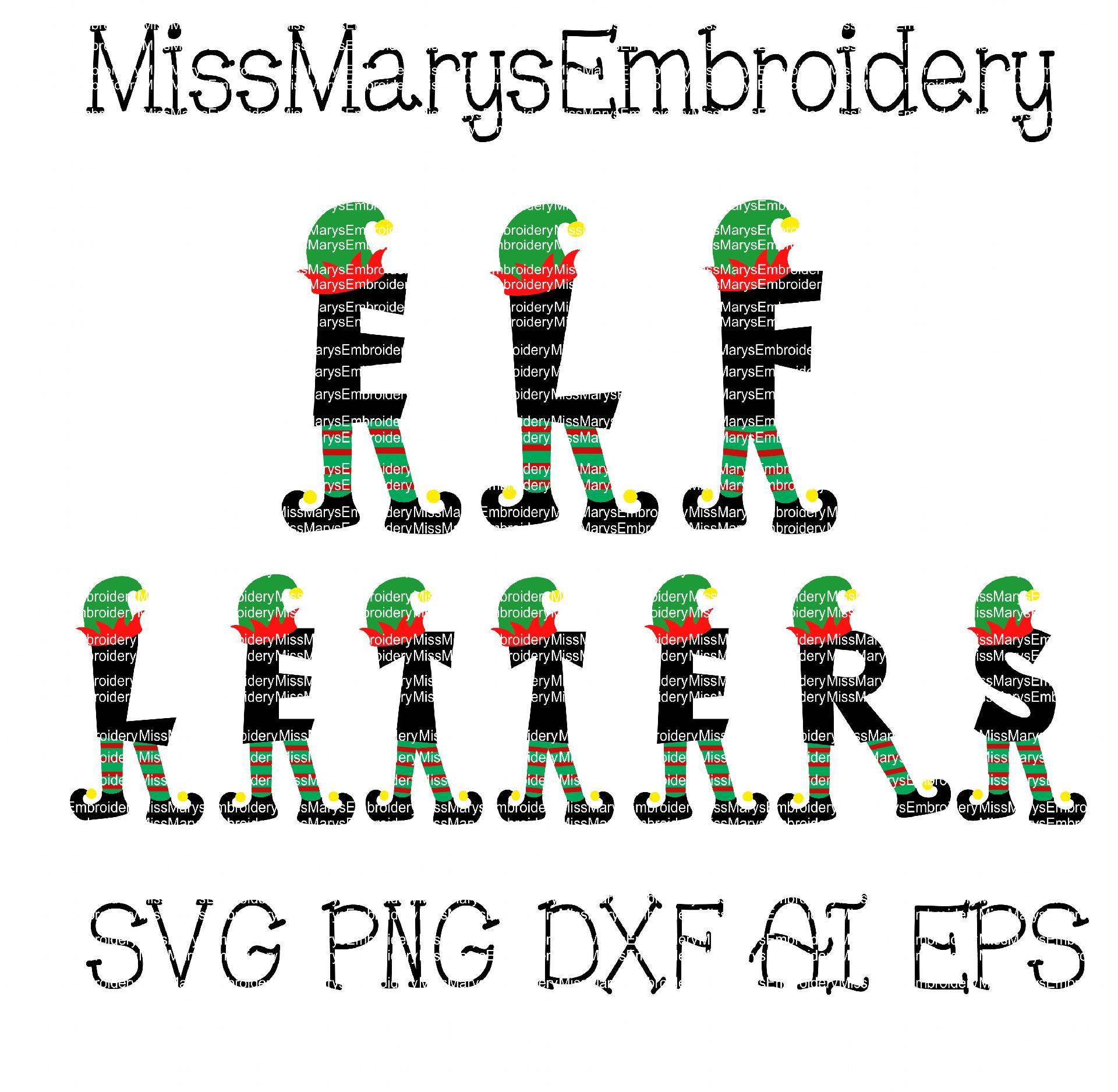 Elf Letters - So Fontsy