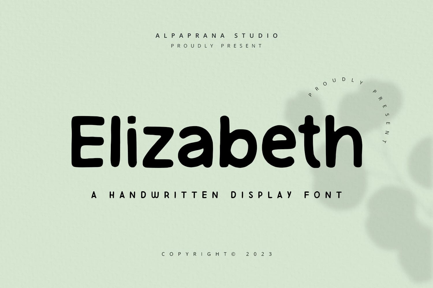 Elizabeth - Handwritten Font - So Fontsy