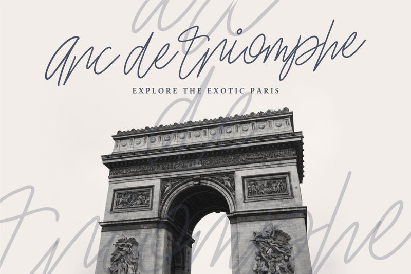 Ellaine Monoline Signature Font - So Fontsy
