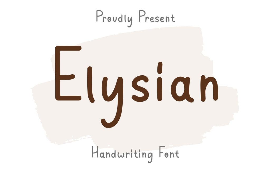 Elysian - So Fontsy