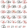 Embroidery Fonts PES Machine Cursive Alphabets Files Designs - PES ...