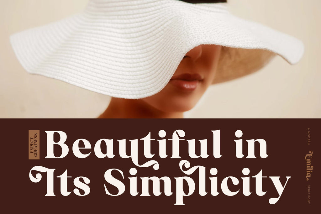 Emilia Typeface - So Fontsy