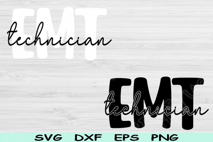 EMT Svg Dxf Png Cut Files, Paramedic Svg, Medic Svg Files For Cricut ...