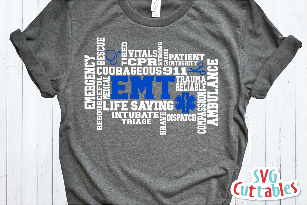 EMT Word Art - So Fontsy