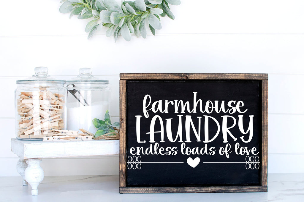 Endless Laundry SVG Bundle, Laundry Room Decor, Farmhouse Laundry SVG ...