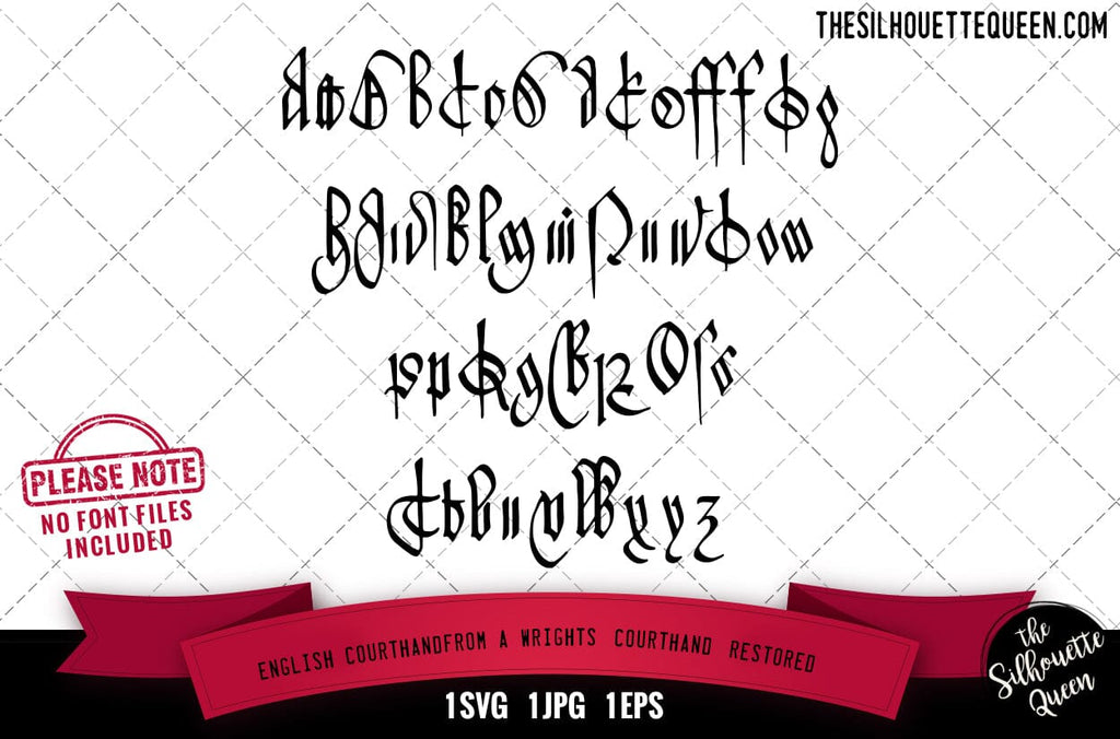 English Courthand From A. Wrights Courthand alphabets - ABC letters ...