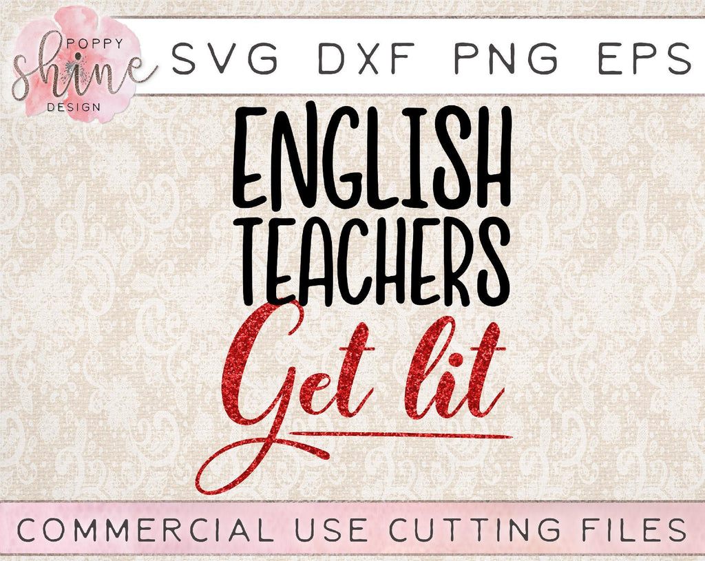 English Teachers Get Lit - So Fontsy