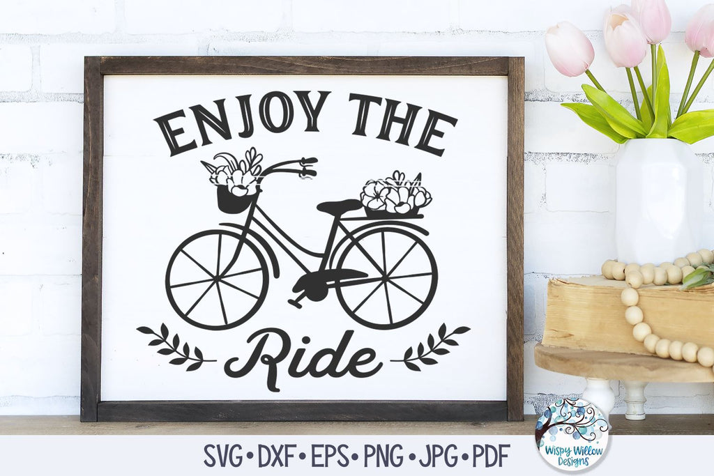 Enjoy The Ride SVG - So Fontsy