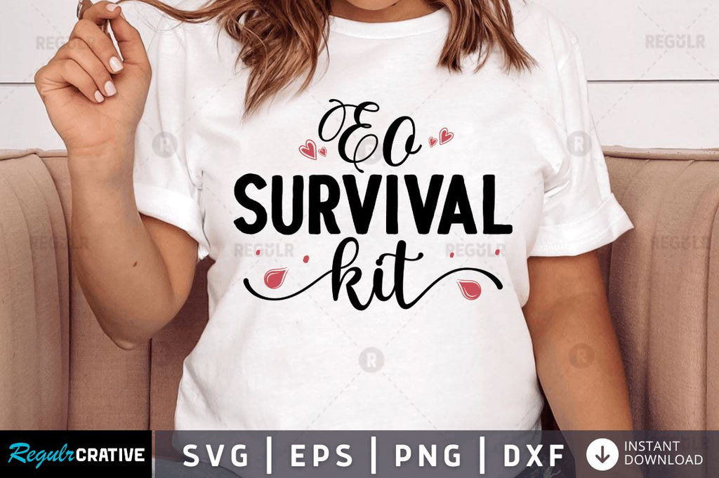 Eo survival kit SVG - So Fontsy