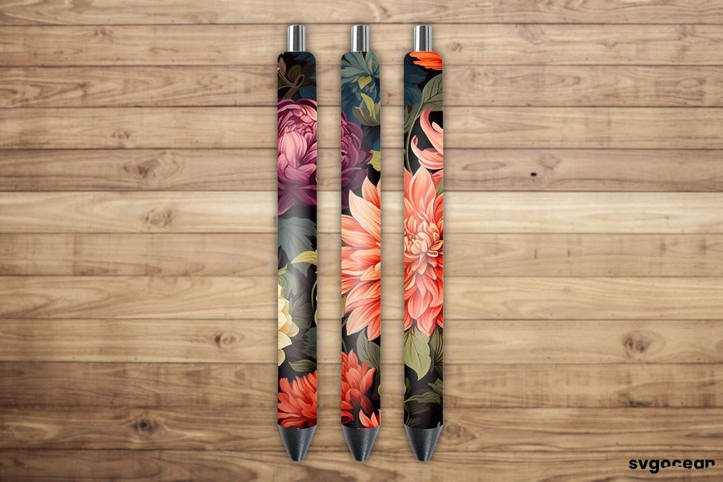 Epoxy Pen Wrap Canva Mockup | Drag & Drop - So Fontsy