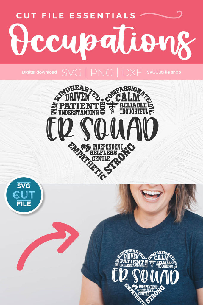 ER Squad svg-emergency room or department design - So Fontsy