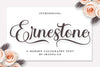 Ernestone Script - So Fontsy