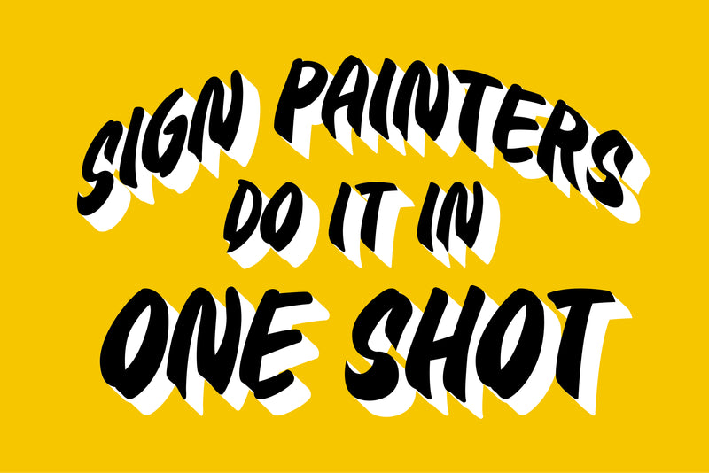 Eskwela Sign Painting Font - So Fontsy