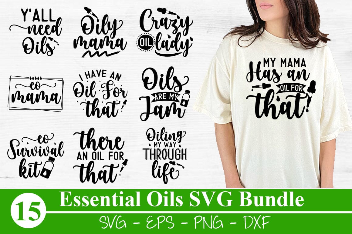 Essential Oils SVG Bundle ,oils SVG - So Fontsy