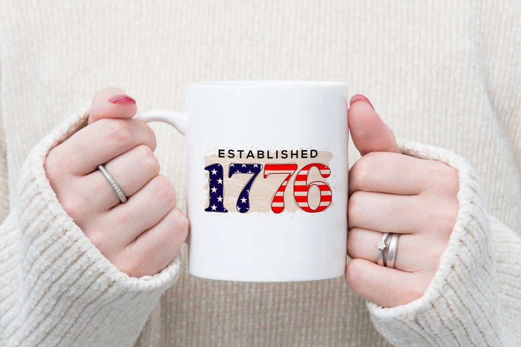 Established 1776 PNG | Patriotic Sublimation Design - So Fontsy