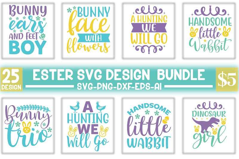 Ester Svg Design Bundle - So Fontsy