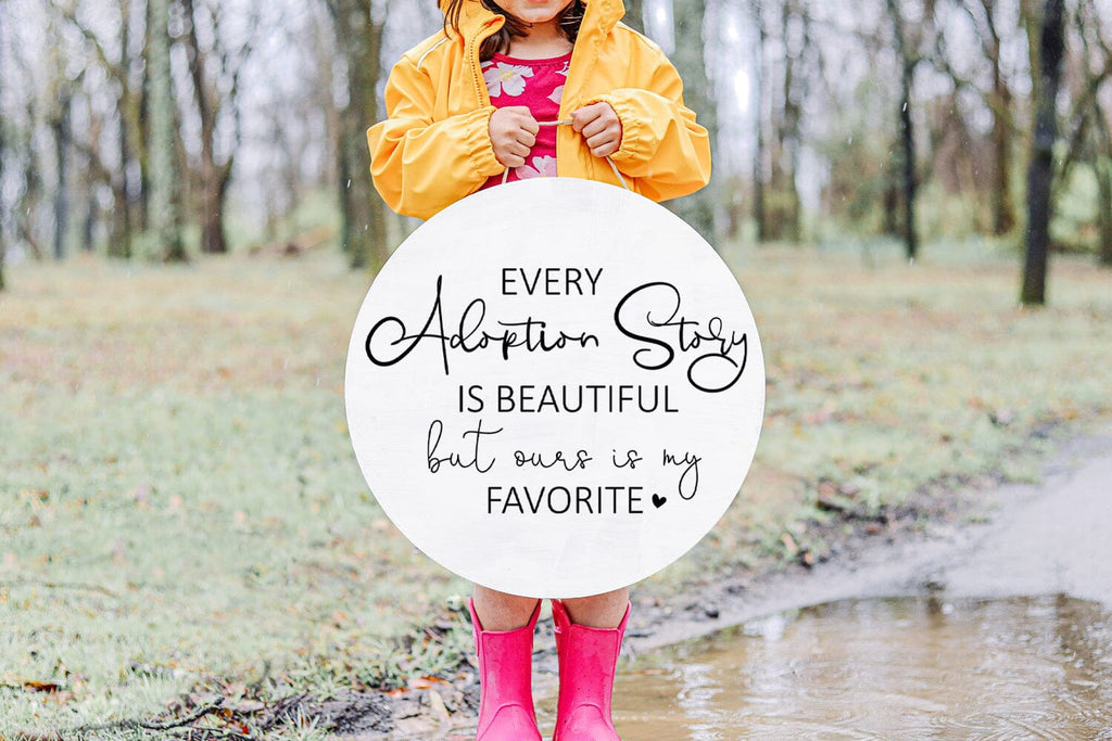 Every Adoption Story Is I Adoption SVG I Baby Adoption SVG - So Fontsy