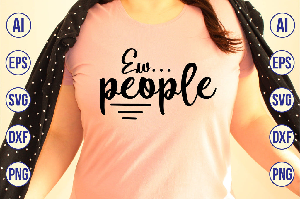 Ew people svg - So Fontsy