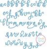 EXCLUSIVE So Fontsy Embroidery Font
