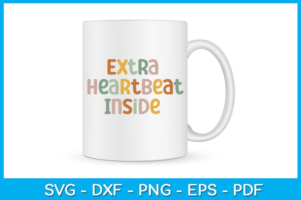 Extra Heartbeat Inside SVG PNG PDF Cut File - So Fontsy