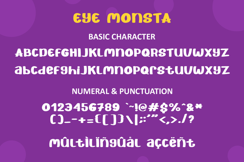 Eye Monsta - So Fontsy