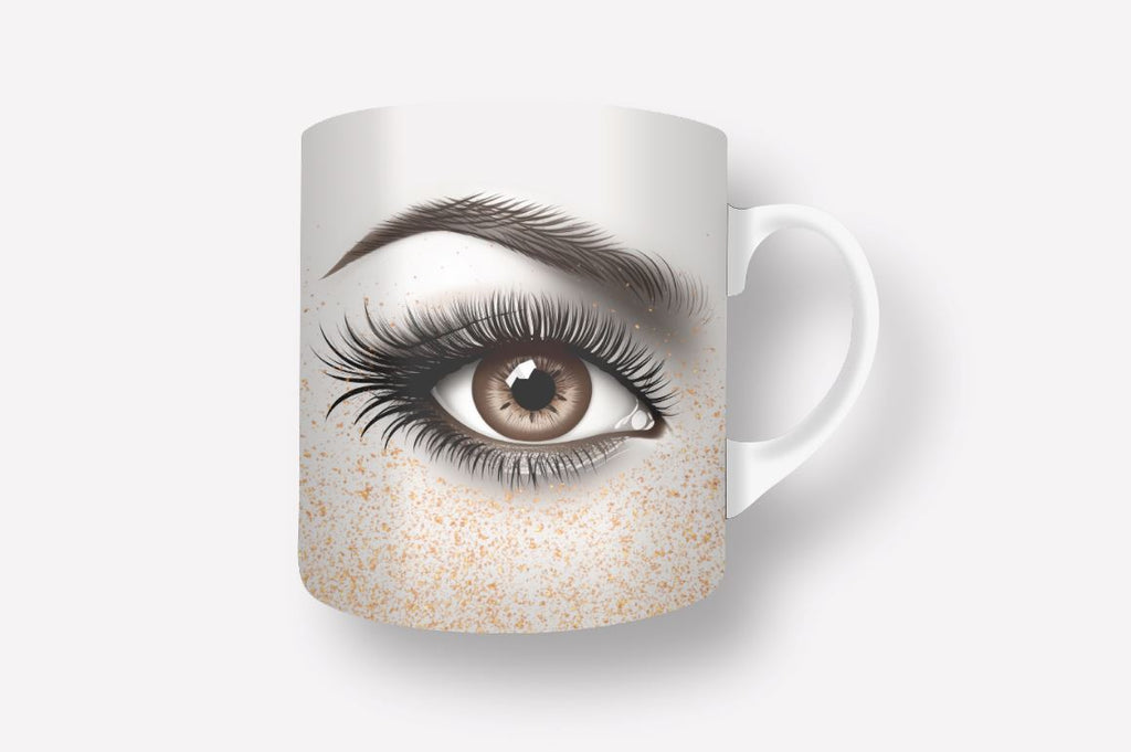 Eyebrow Rose gold makeup brush set 11, 12 & 15 Oz Mug Sublimation - So ...