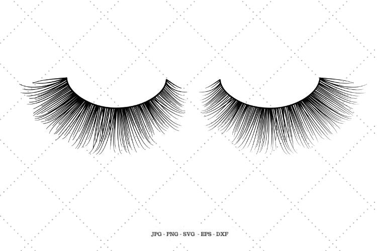 Eyelash Svg, Lashes Svg, Beauty Logo, Lash Artist, Lash Logo, Eyelashes ...