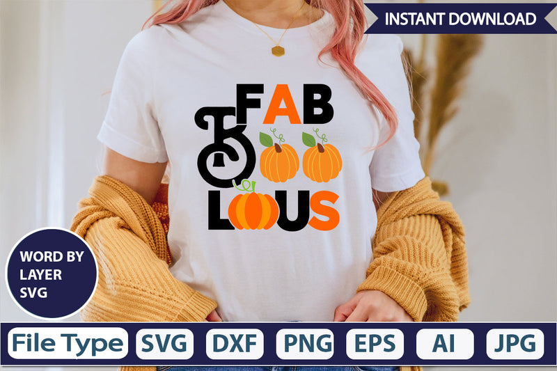 Fab Boo Lous SVG Cut File - So Fontsy