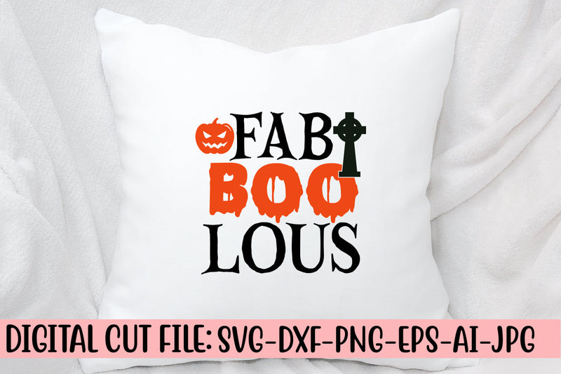 Fab Boo Lous SVG Cut File - So Fontsy