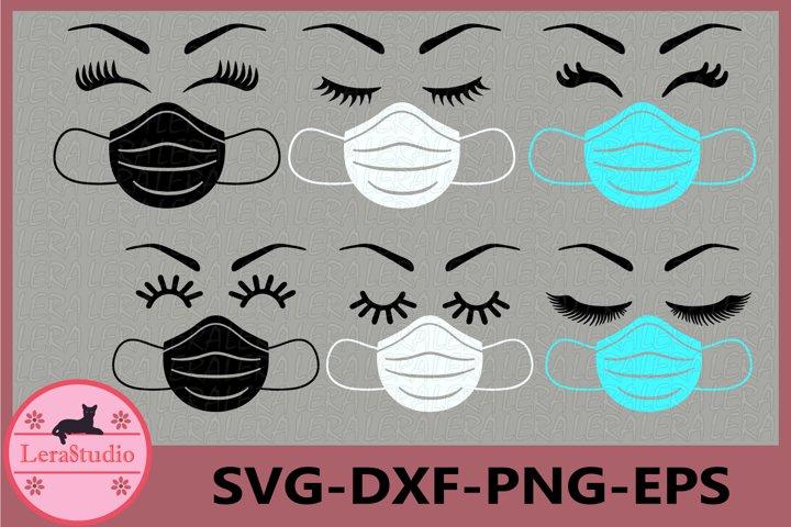 Face Mask svg - So Fontsy
