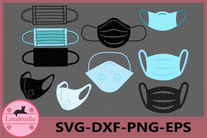 Face Mask svg - So Fontsy