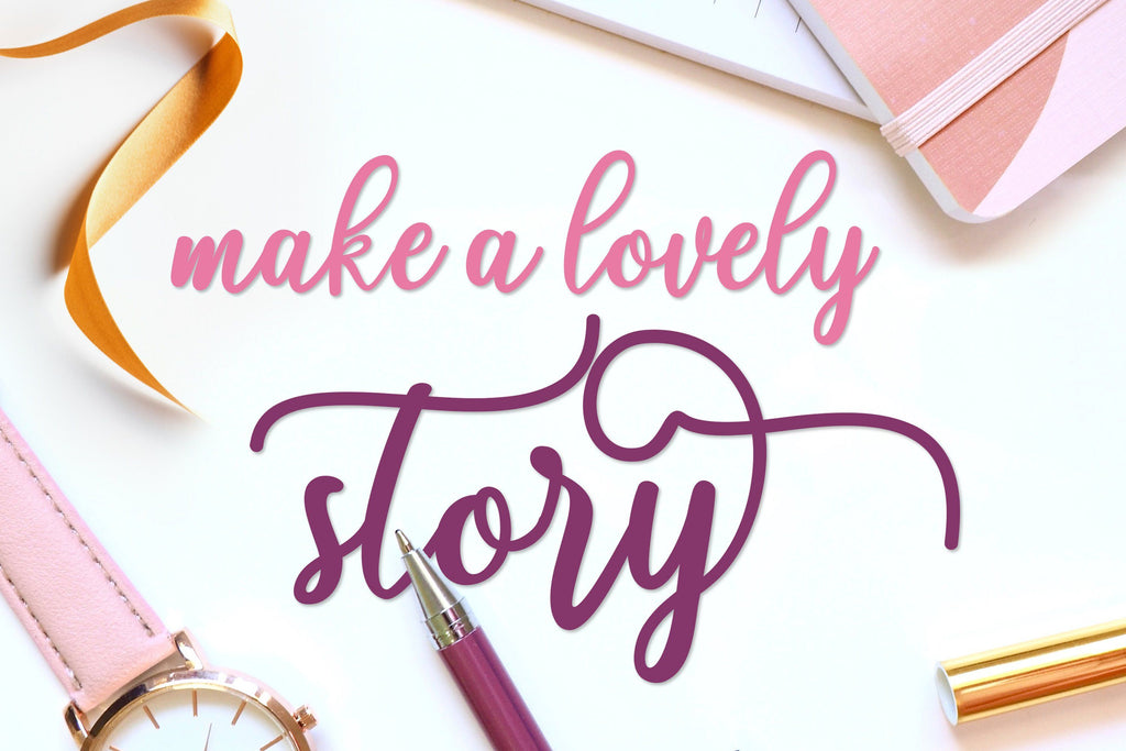 Fadelya script - So Fontsy