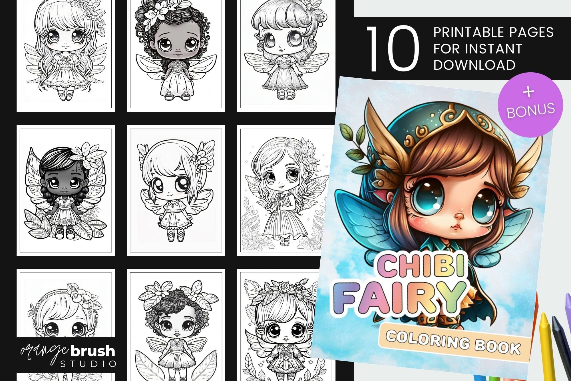 kids coloring pages to print fairies