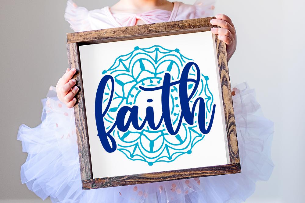 Faith Mandala SVG - So Fontsy