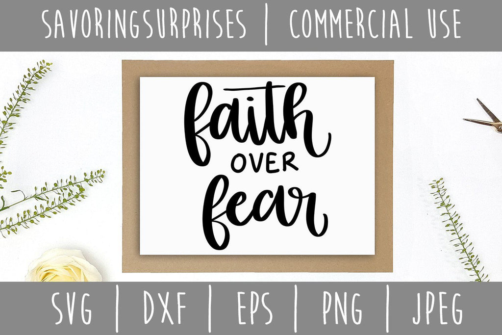 Faith Over Fear - So Fontsy