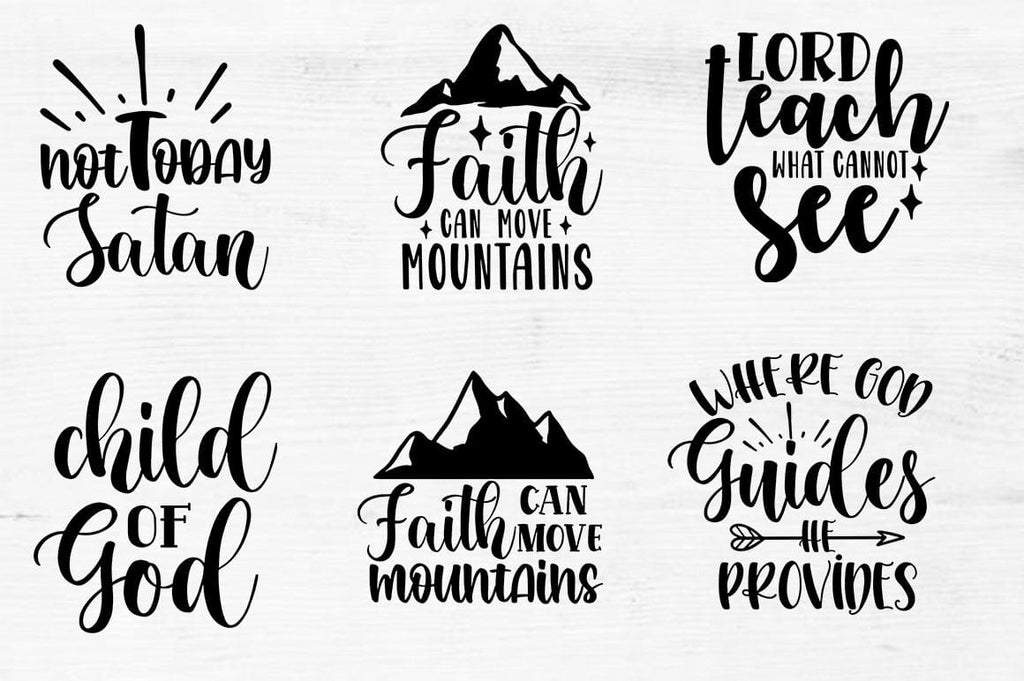 Faith svg bundle| christian svg| god svg| cricut svg cutting files ...