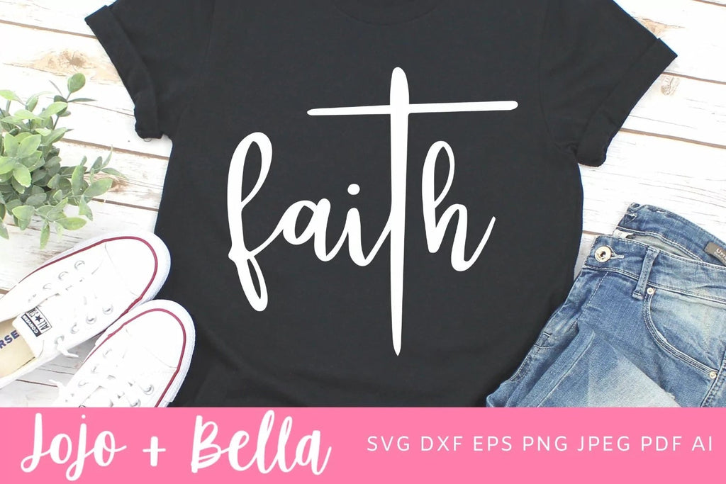 Faith Svg, Faith Dxf, Faith Printable, Face Iron On cut file, Faith Svg ...