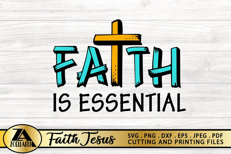 Faith SVG PNG EPS DXF Jesus SVG Bible Quotes SVG Faith Cross - So Fontsy