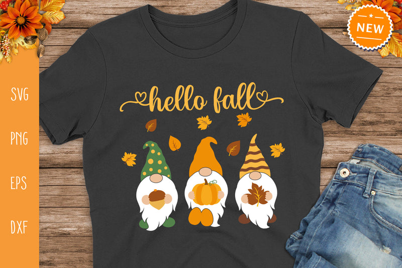 Fall and Thanksgiving Gnomes Bundle, Fall bundle, Gnomes Bundle - So Fontsy