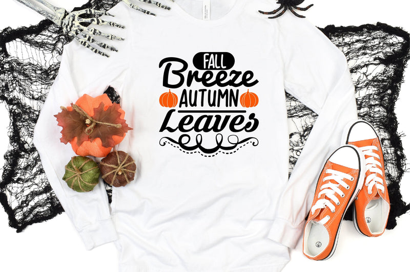 Fall Breeze Autumn Leaves - So Fontsy