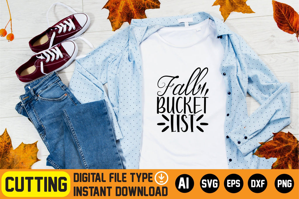 Fall Bucket List - So Fontsy