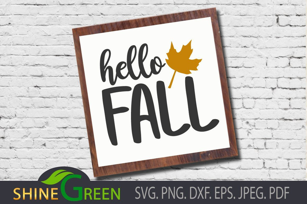 Fall Bundle SVG - 5 in 1, Autumn DXF, EPS, PNG - So Fontsy
