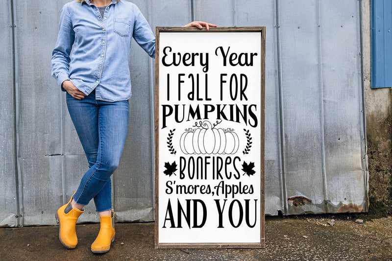 Fall Farmhouse Sign SVG Bundle - So Fontsy