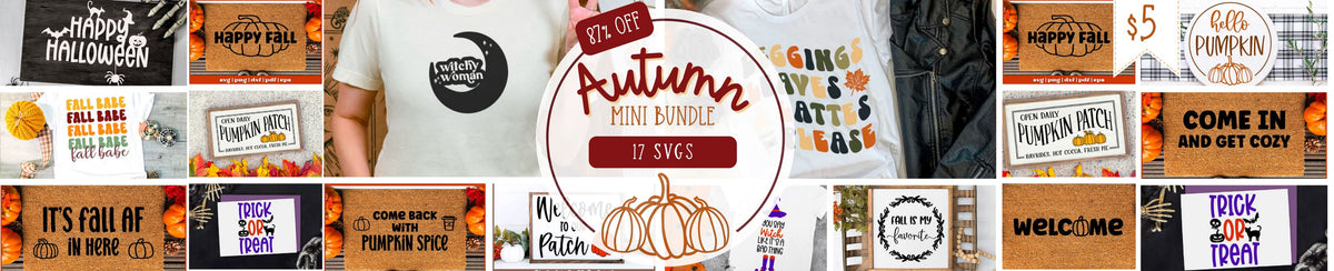 Fall Five Buck Bundle - So Fontsy