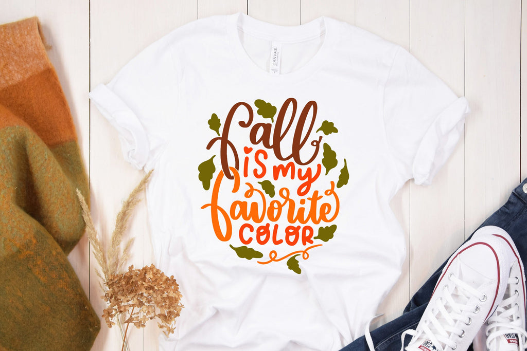 Fall Is My Favorite Color SVG Cut File - So Fontsy