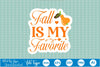 Fall Is My Favorite Sticker SVG SVGs,Quotes and Sayings,Food & Drink,On ...