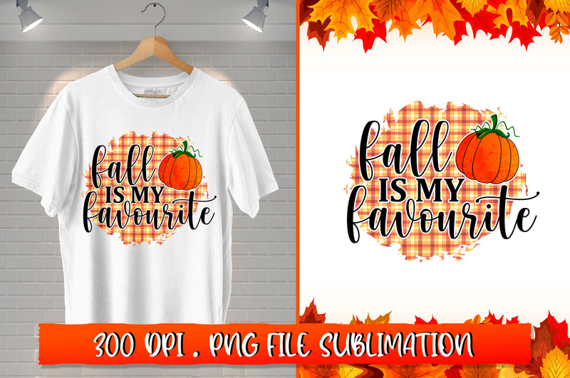 Fall is my favourite Sublimation - So Fontsy