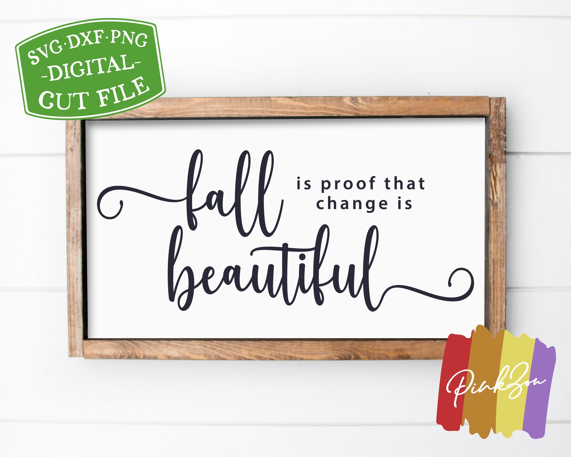 Fall Is Proof That Change Is Beautiful SVG Files, Thanksgiving Svg ...