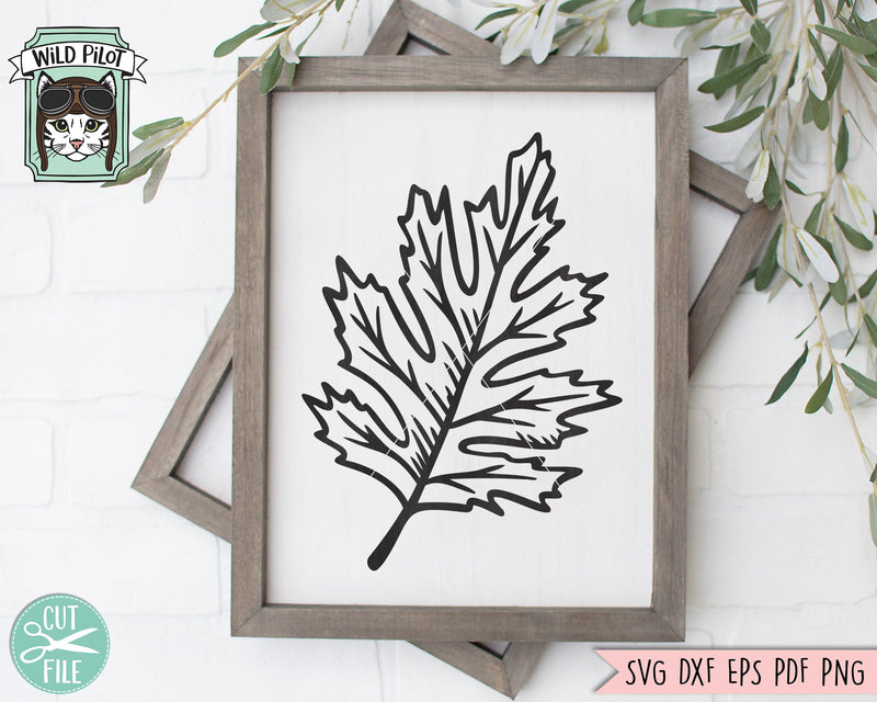 Autumn Leaves And Pumpkins Bundle SVG Cut File - So Fontsy