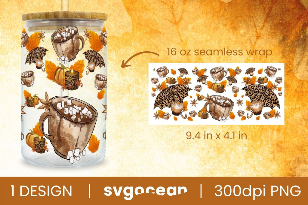 Fall Libbey Wrap Design - So Fontsy